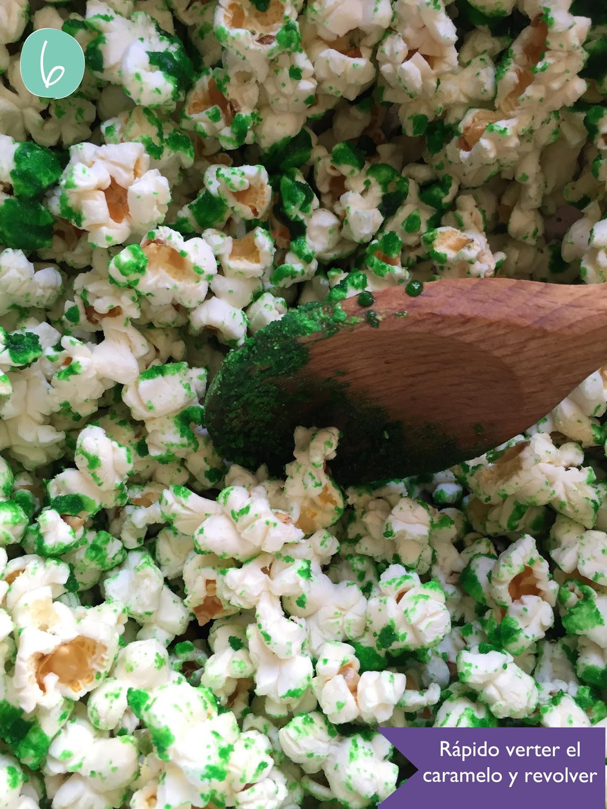 DIY Green Pop corn - Pochoclo verde St. Patrick's Day