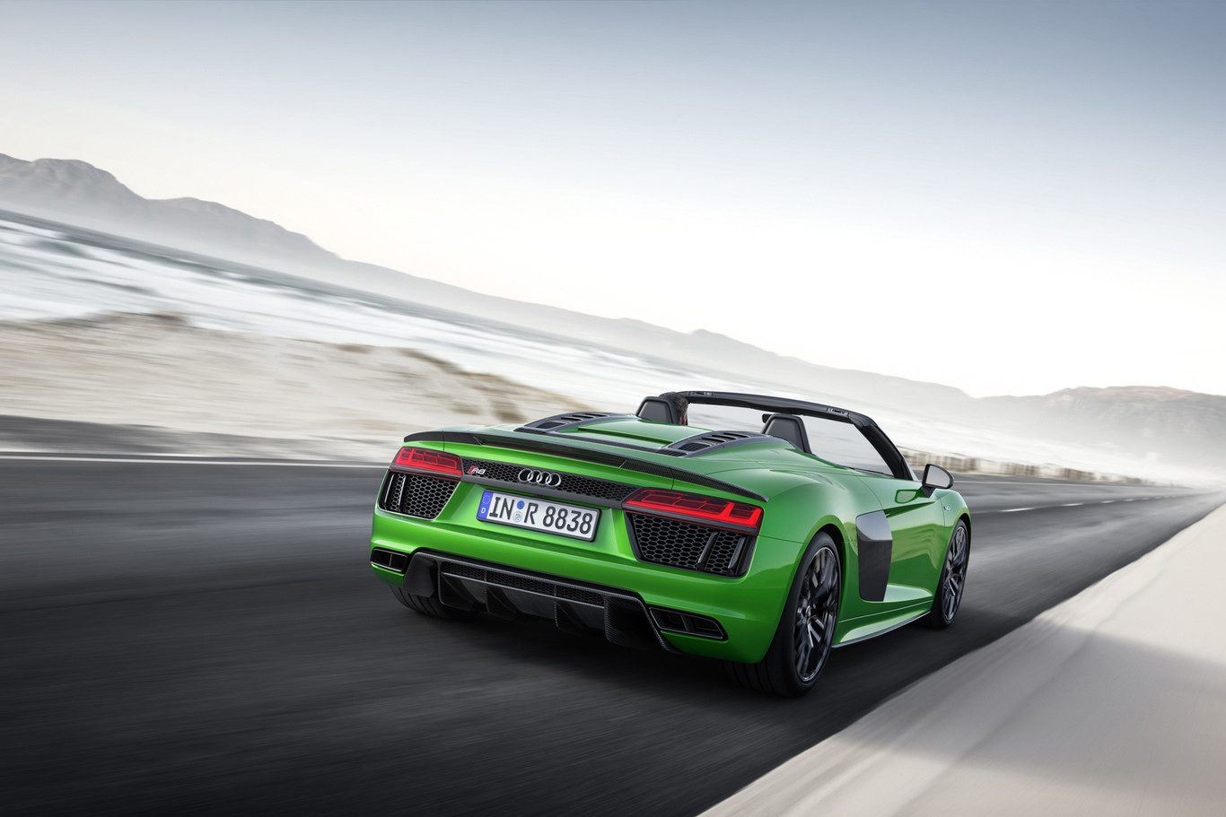 Audi R8 Spyder V10 Plus: el descapotable más potente de la marca