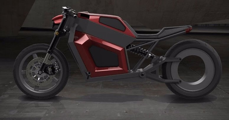 Hily Designs: Moto eléctrica de estética minimalista RMK E2