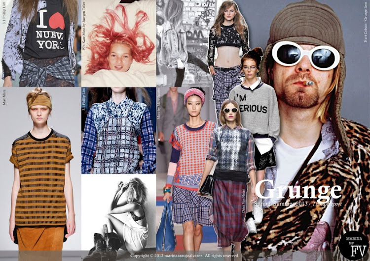 FASHION VIGNETTE: [ TREND REPORT ] GRUNGE by Marina Araujo Alvarez