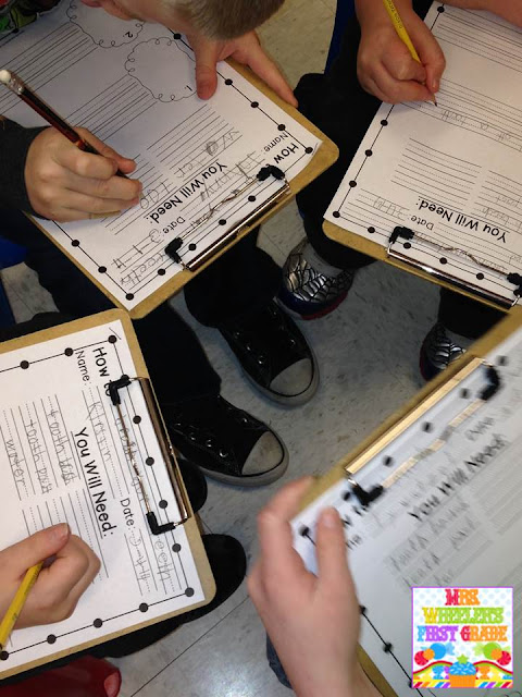 Mrs. Wheeler's First Grade Tidbits: Procedural Writing