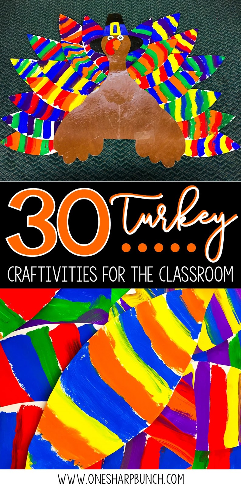 30 Turkey Crafts and Activities for the Classroom - One Sharp Bunch