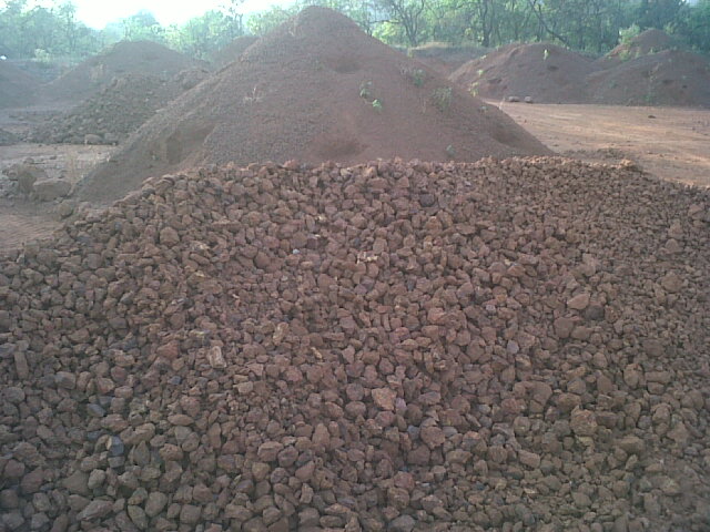 Iron Ore ROM Fe 40% to Fe 48% stock ready