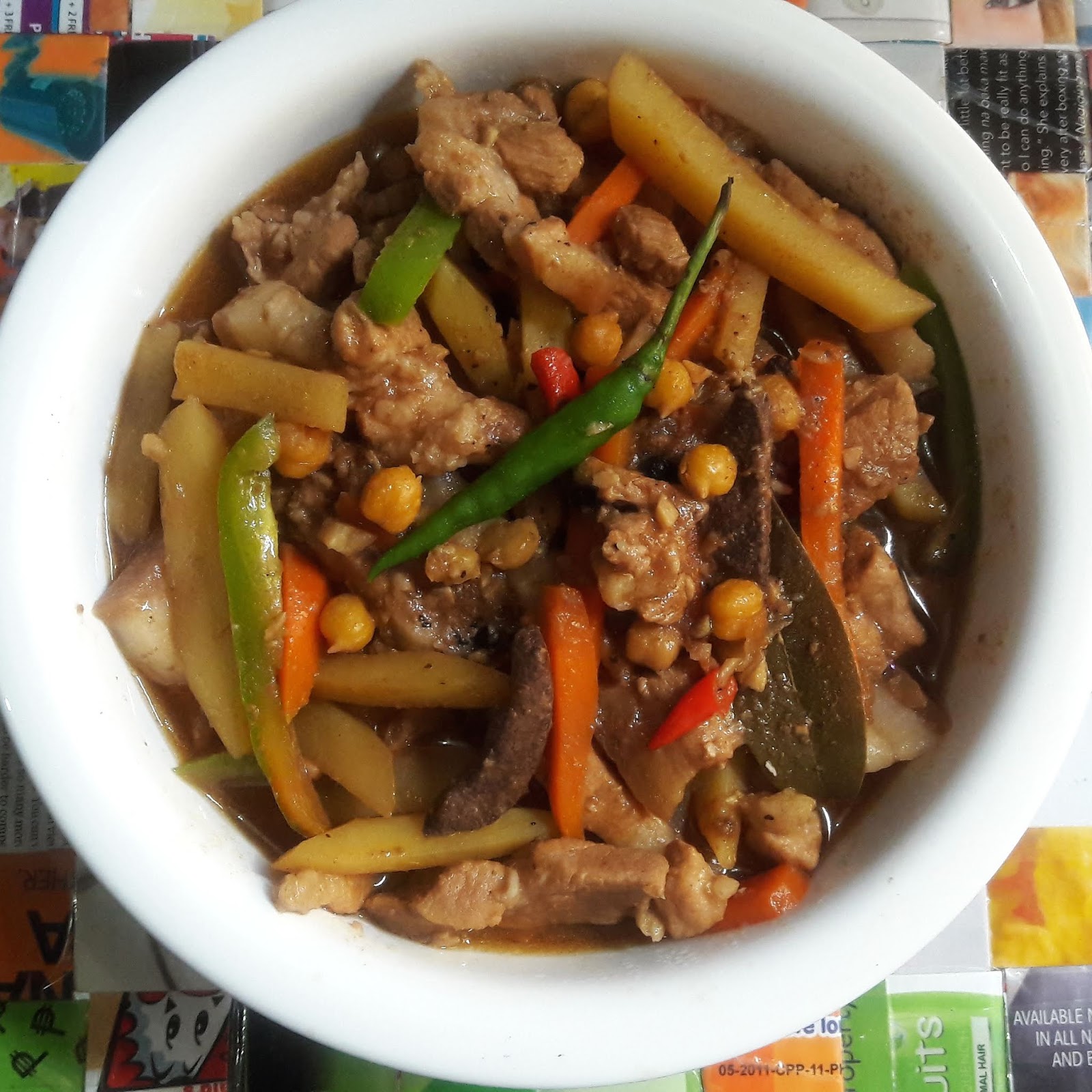 PORK IGADO RECIPE