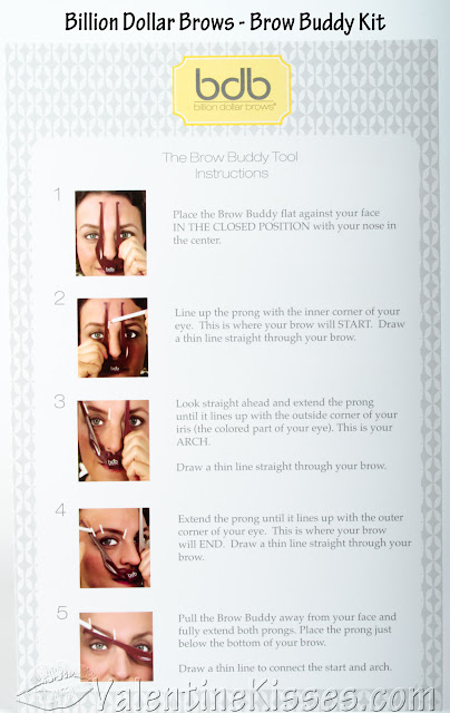 Valentine Kisses: Billion Dollar Brows - Brow Buddy Tool, Tweezers ...