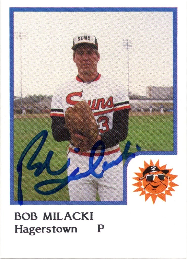 1986 PROCARDS PROJECT: BOB MILACKI
