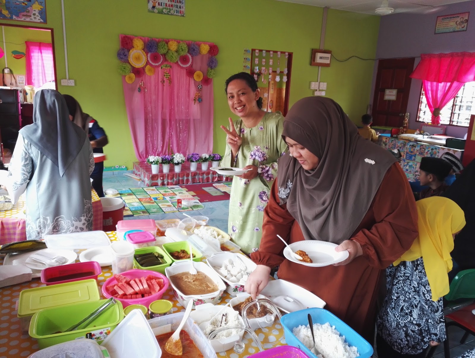 SK. BANTING SIPITANG: SAMBUTAN HARI RAYA PRASEKOLAH 2016