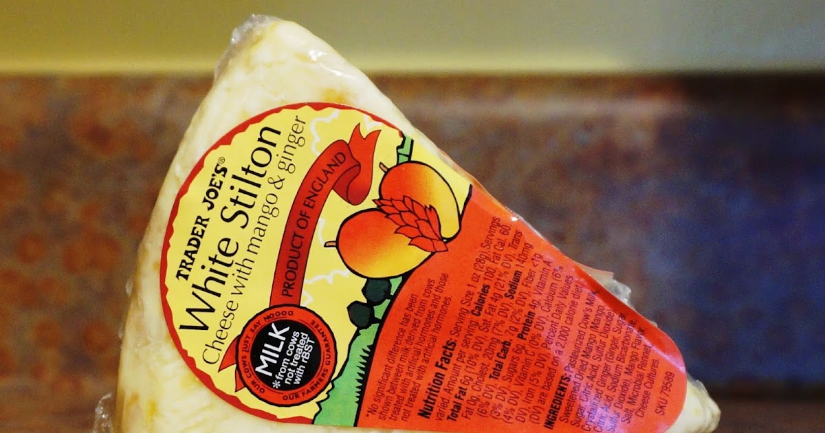 Exploring Trader Joe's: Trader Joe's White Stilton Cheese With Mango ...