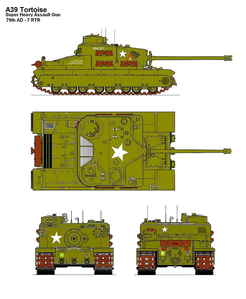 A39 Tortoise - Meng Models - part three - Markings!!! - Missing-Lynx