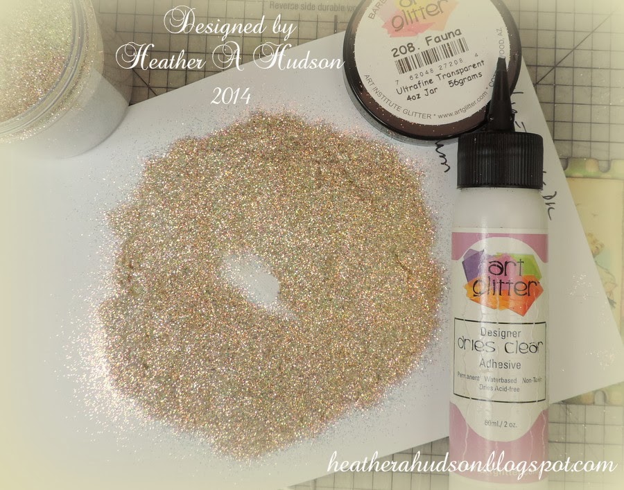 ArtGlitterBlog: Art Glitter Spring Time Card