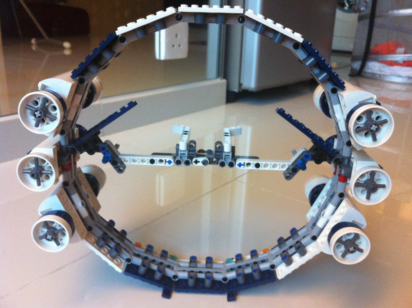 Lego Jedi Starfighter With Hyperdrive Booster Ring