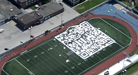 Oman Collective Intelligence - ITZO: The biggest QR code in the world