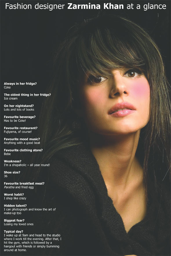 Pakistani News: Fashion designer Zarmina Khan at a glance