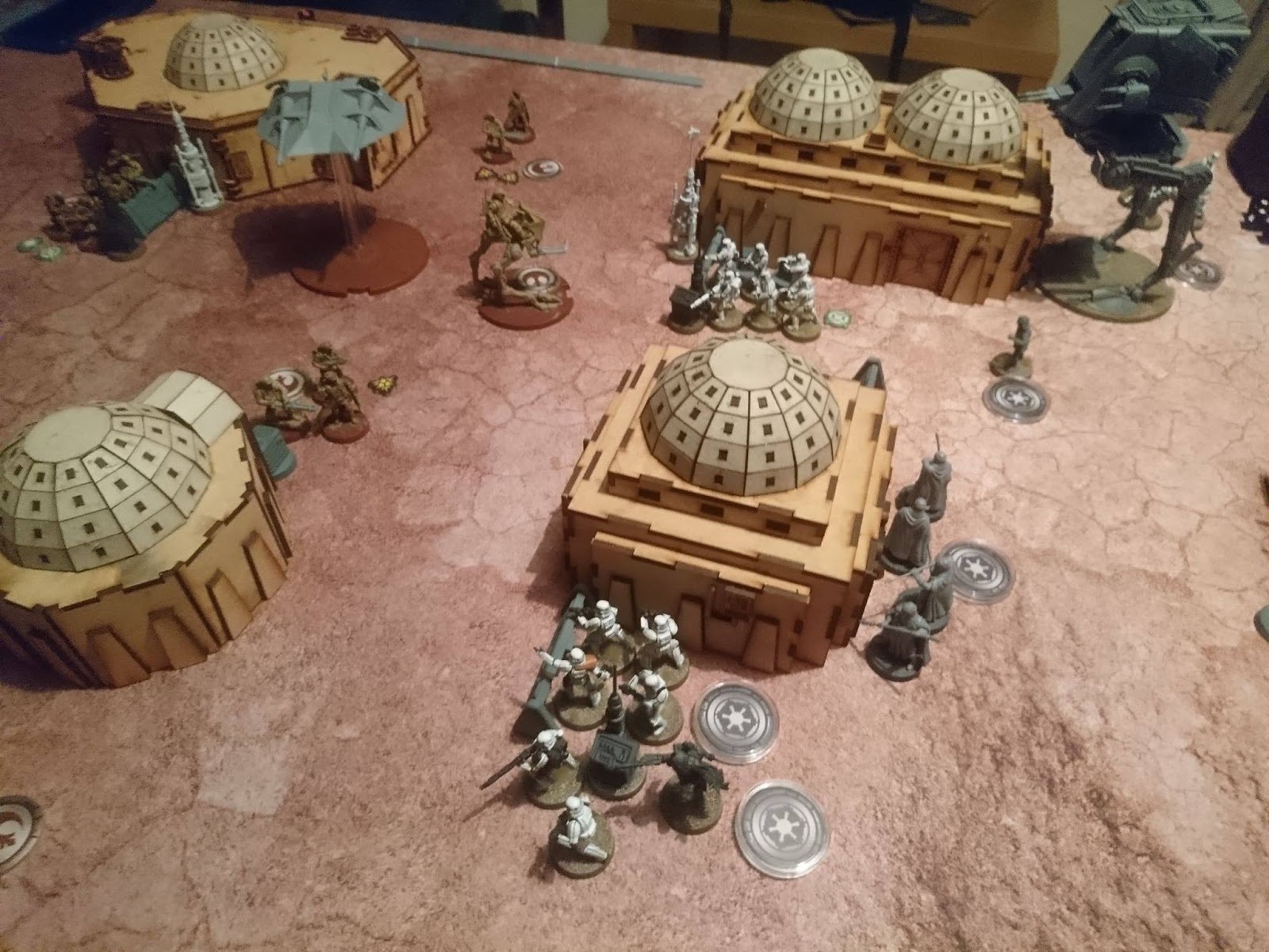 All Things Tabletop: Star Wars Legion 2v2 Battle Report