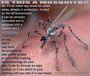 TINY ROBOT MOSQUITO DRONES BEING RESEARCHED BY THE US GOVERNMENT ...