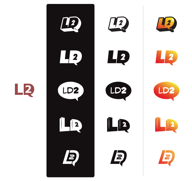 juan carmona: LD2 logotipo