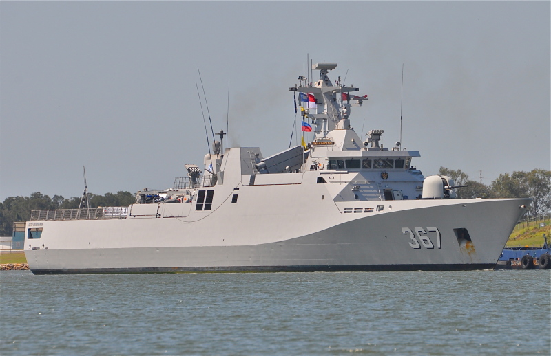 KRI Sultan Iskandar Muda (367) - korvet kelas SIGMA TNI Angkatan Laut ...