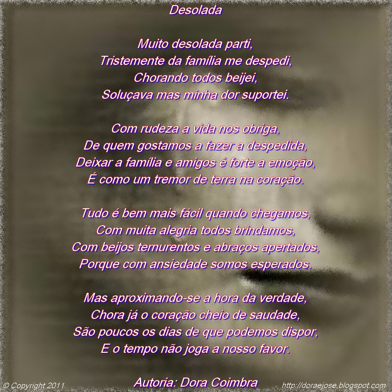 Arco-Iris Jose e Dora: Desolada