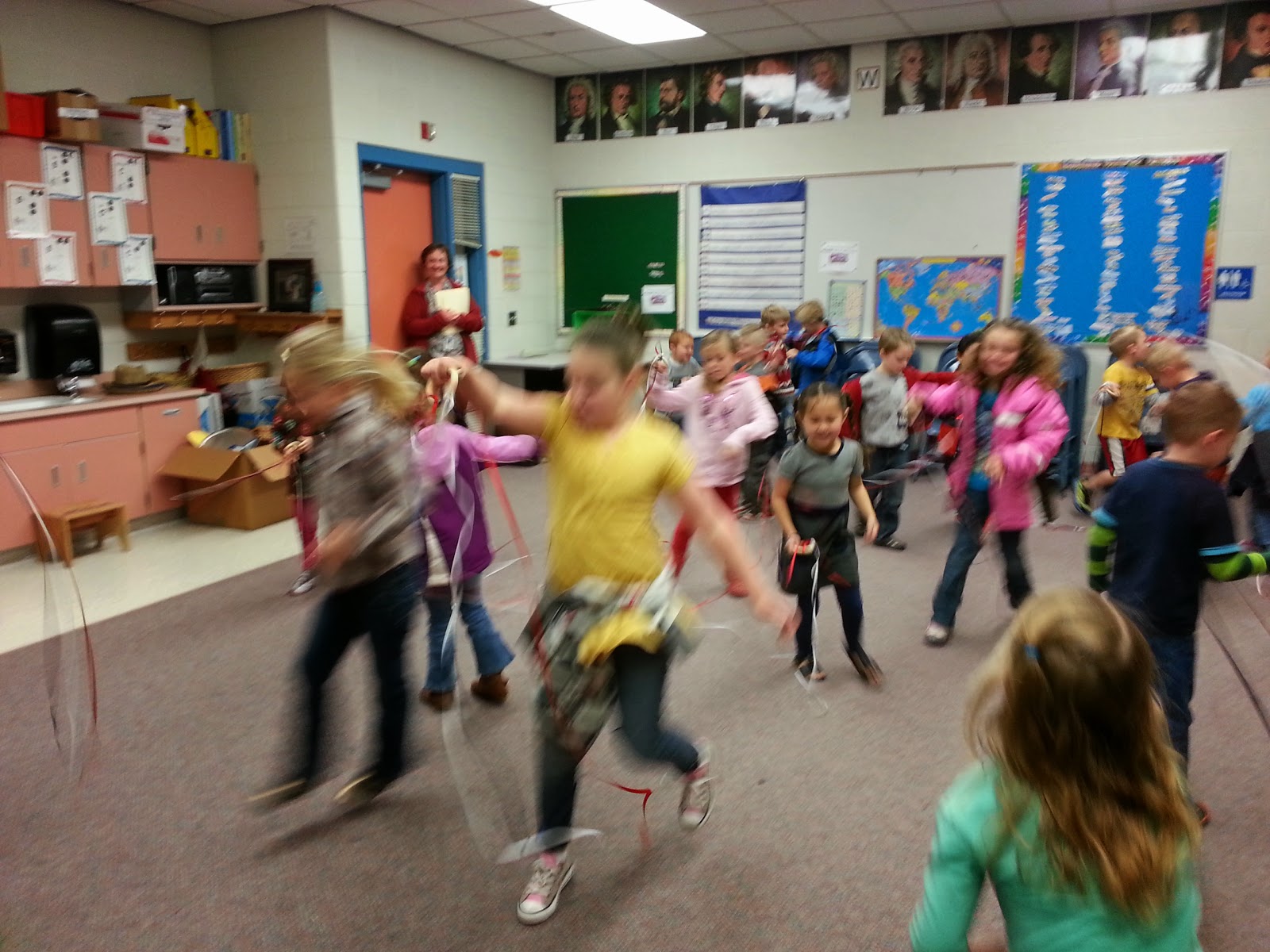 Dancing Ribbons Rings - Floating Down the River