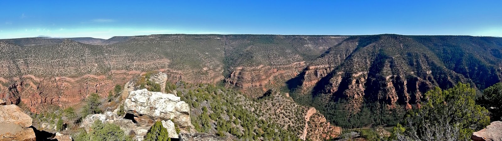 The Southwest Through Wide Brown Eyes: Dolores Canyon Overlook via Dove ...