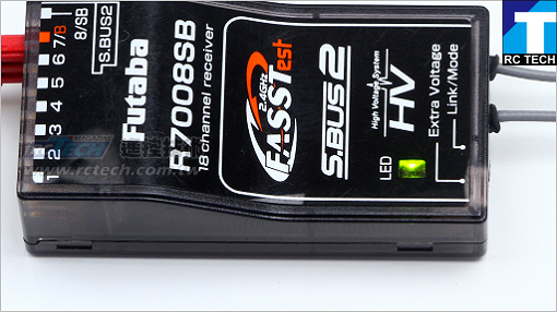 遙控技術雜誌｜RC TECH magazine: Futaba R7008SB接收機的單顆與雙顆接收機對頻方法