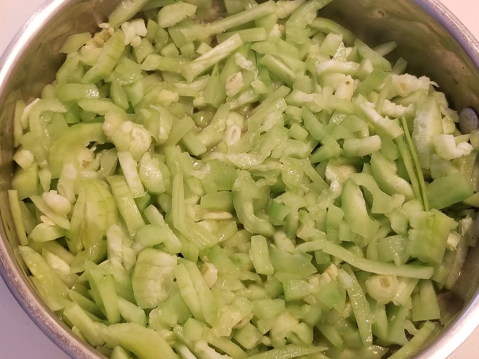 Kitchen With a Purpose: Chichinge Posto Recipe or Snake Gourd Recipe