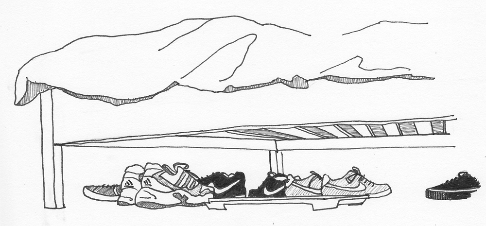 Shoes Under The Bed Clipart