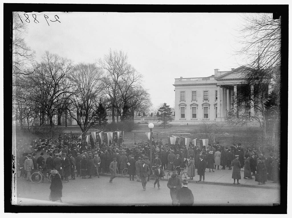 MA PRAVDA A MOI: Manifestation de suffragettes devant la Maison Blanche ... MA PRAVDA A MOI: Manifestation de suffragettes devant la Maison Blanche ...