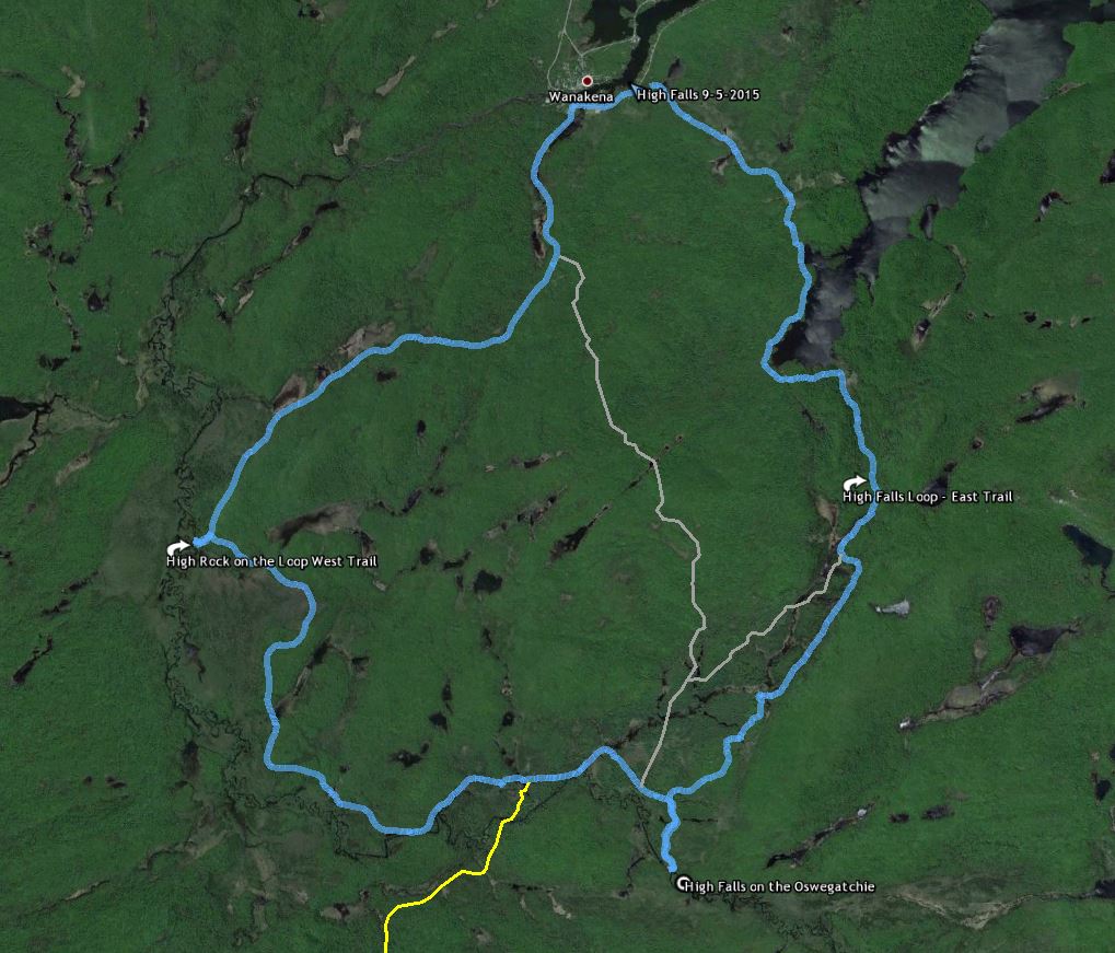 A Little Wild: Five Ponds Wilderness - The High Falls Loop