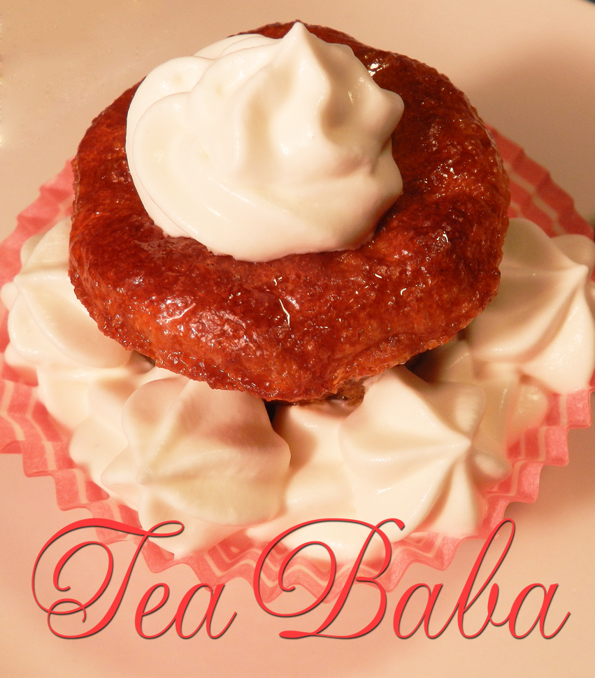 patternpatisserie: I made Tea Babas!!