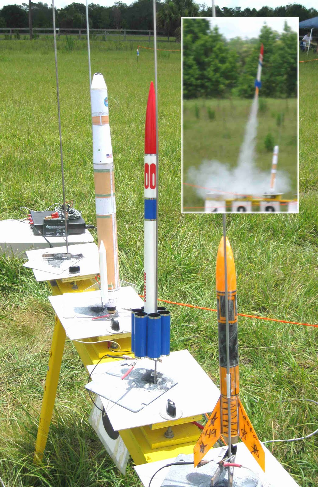 Model Rocket Building: LAUNCH! Orlando R.O.C.K Monthly, July 2, 2011