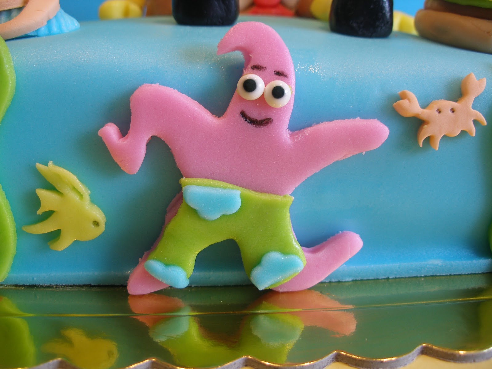 Sweet cookies 4 you: Τούρτα Μπομπ Σφουγγαράκης(Spongebob Cake)