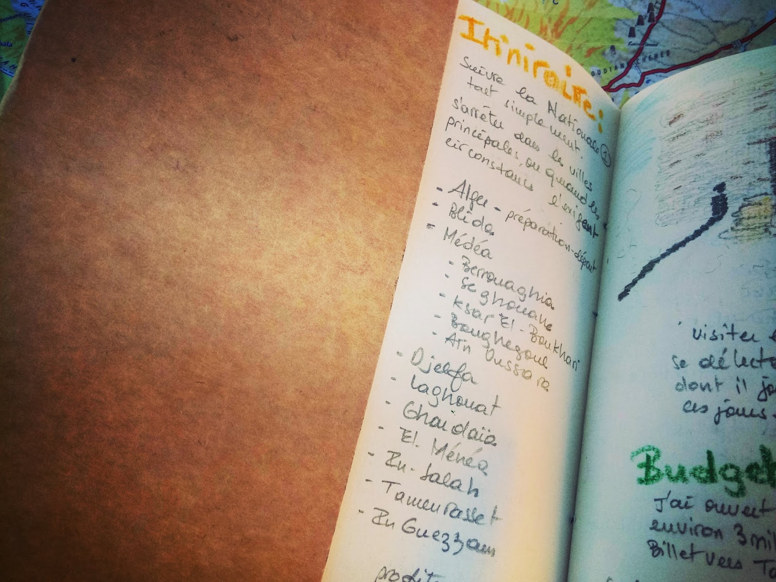 Carnet d'exploration