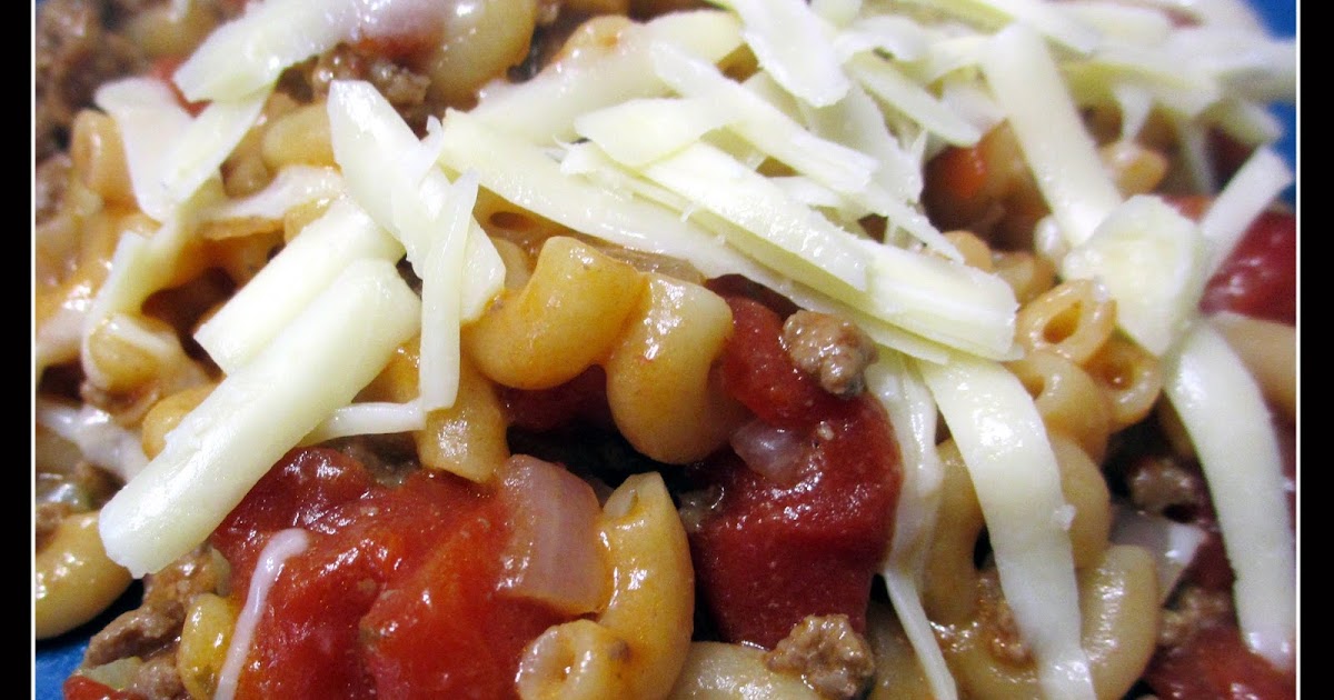 Qu'est-ce qui mijote chez Nance: Macaroni à la viande dans une seule ...