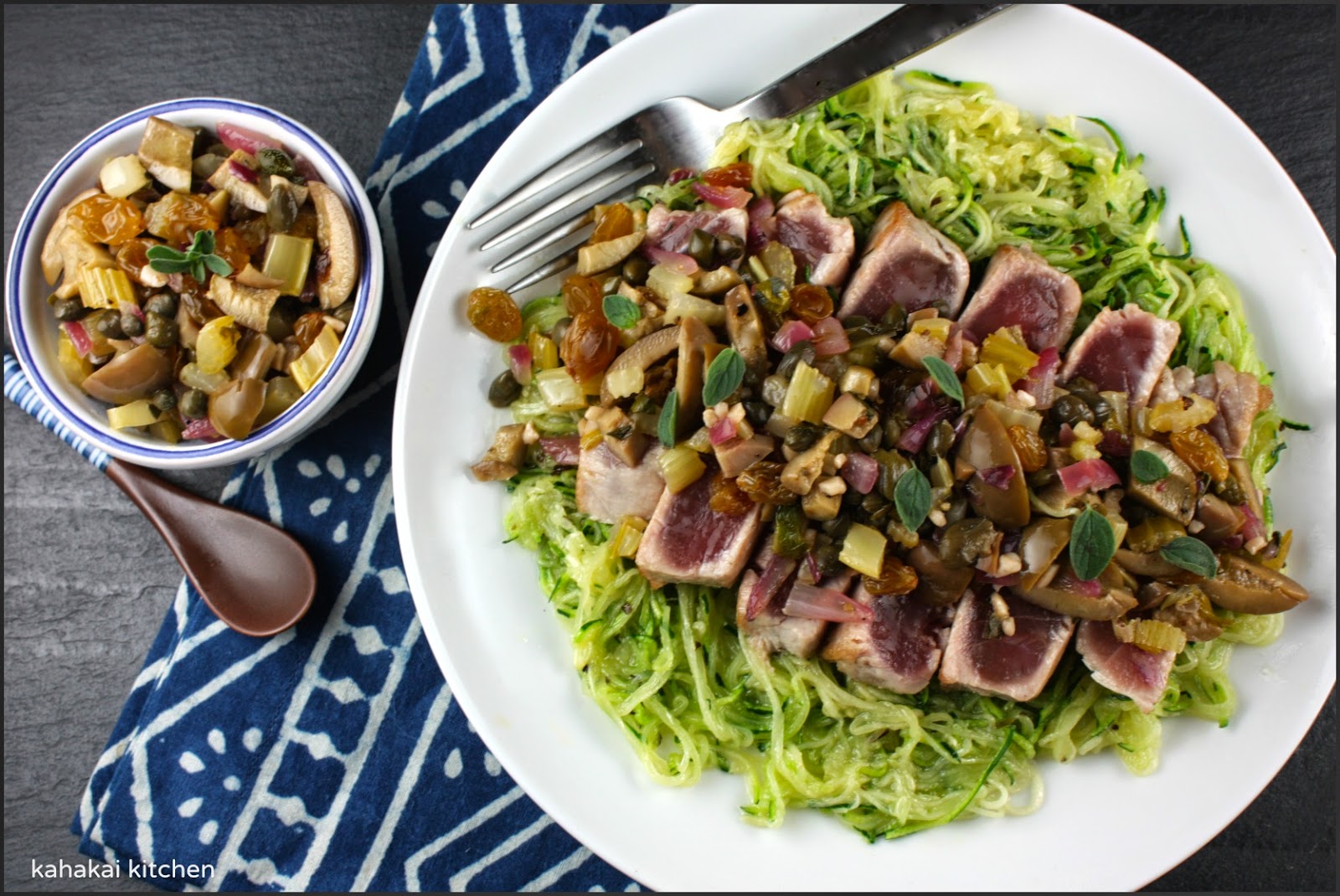 Kahakai Kitchen: Sicilian Tuna in Stemperata Sauce (Sicilian Sweet ...