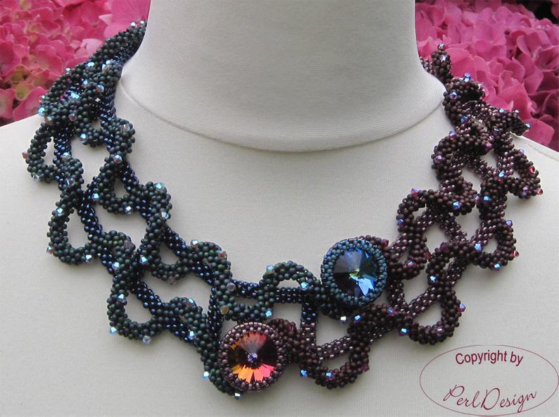 PerlDesign's Unusual Structural Beaded Jewelry Tutorials / The Beading Gem