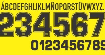 Kaizer Chiefs 2008-19 font