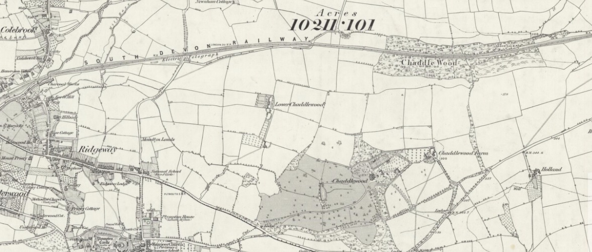 Chaddlewood Woods: Historical Chaddle Wood