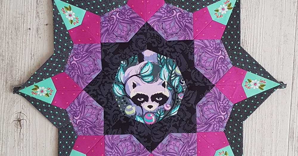 Lilabelle Lane: Colour Burst Block Two - Celestial Star Quilt