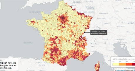 Maps Mania: Mapping Immigration in France