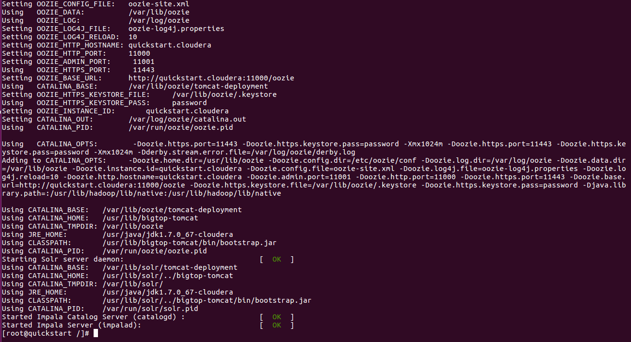Cloudera Docker Image Working Fine On My Ubuntu Desktop 1604 Lts