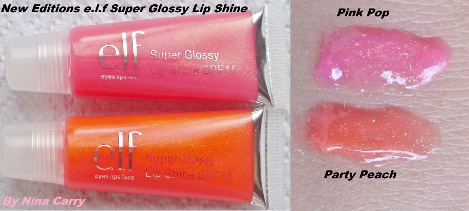 *Nina's Bargain Beauty*: e.l.f Super Glossy Lip shine SPF15 review ...