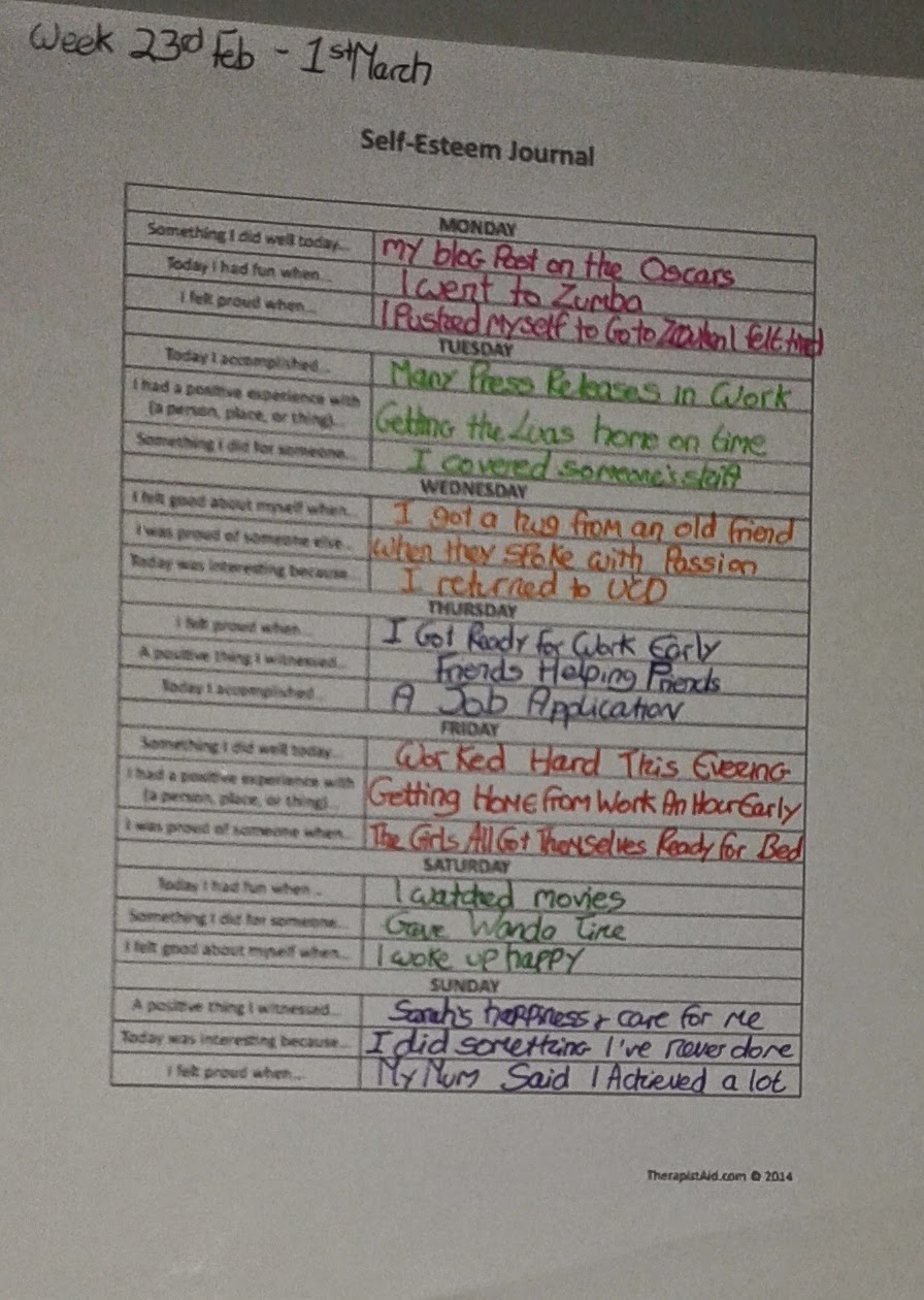 I Believe In Romeo: Self Esteem Journal