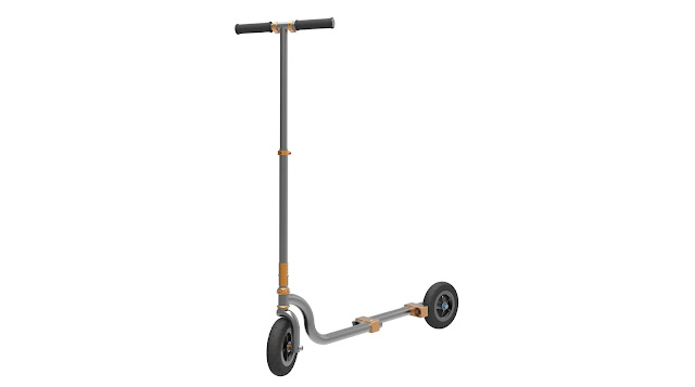 CrazyCAD: Kick Scooter - Compact and urban