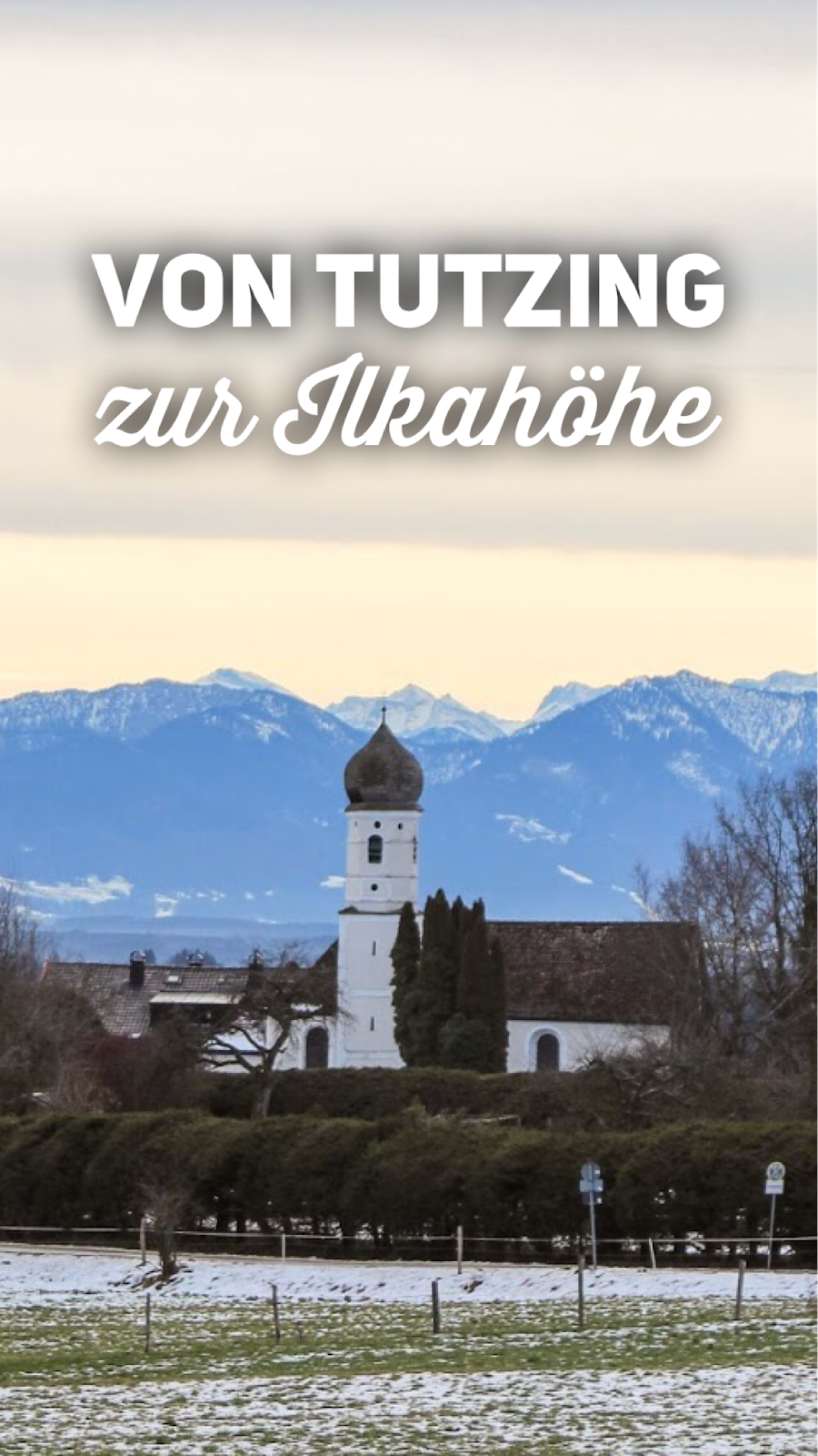 Wanderung Starnberger See/ Fuenfseenland: Tutzing zur Ilkahoehe