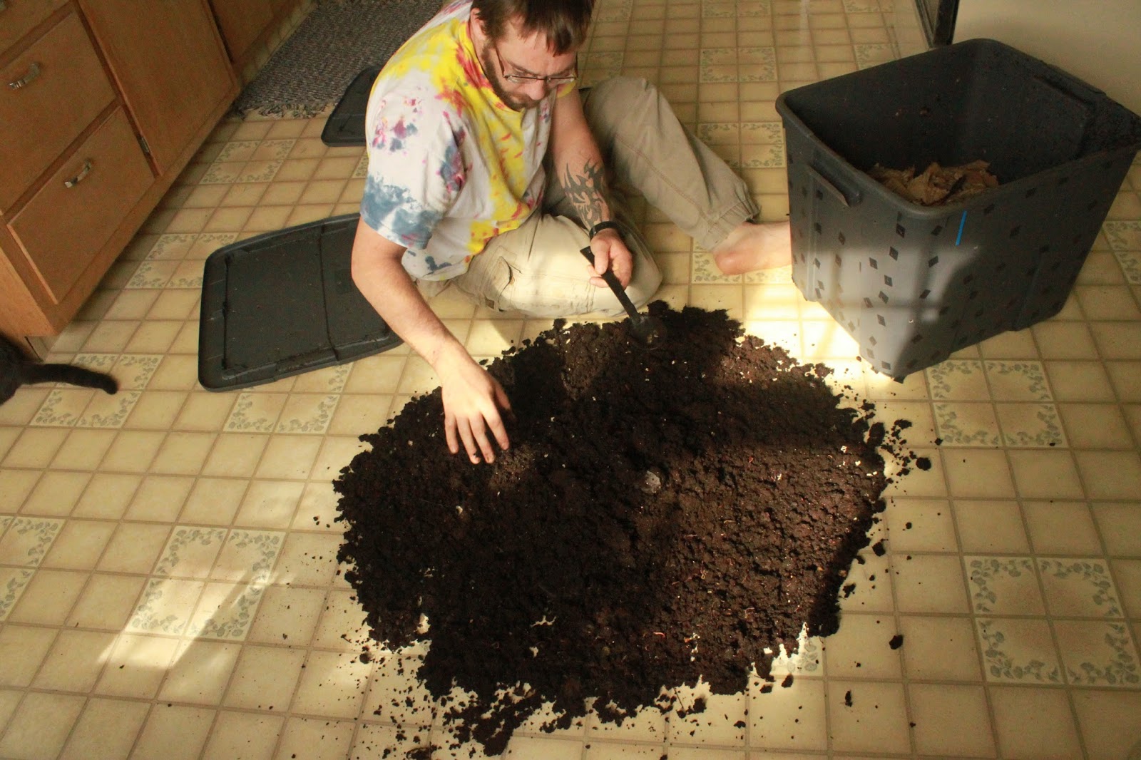 Finding Feminism: The easy process of letting worms eat our garbage!