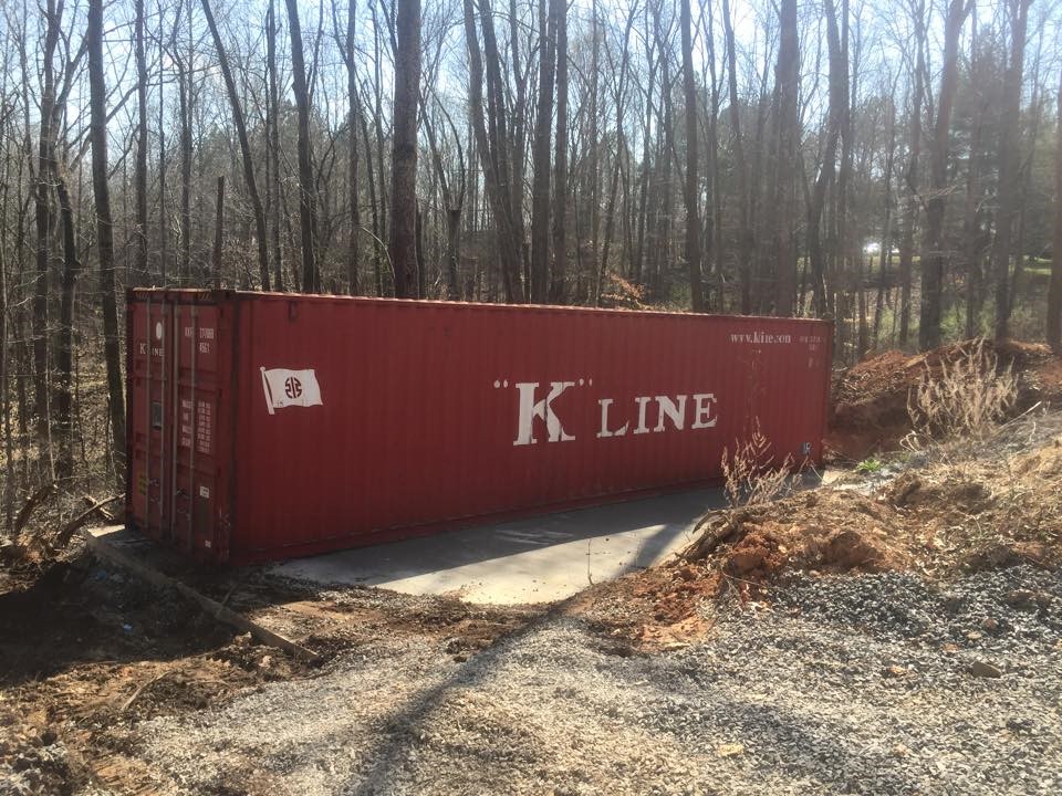 Container Home: Delivering the First Shipping Container - 16 May 2015 ...