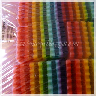 Taste On Tray: Rainbow Agar-Agar