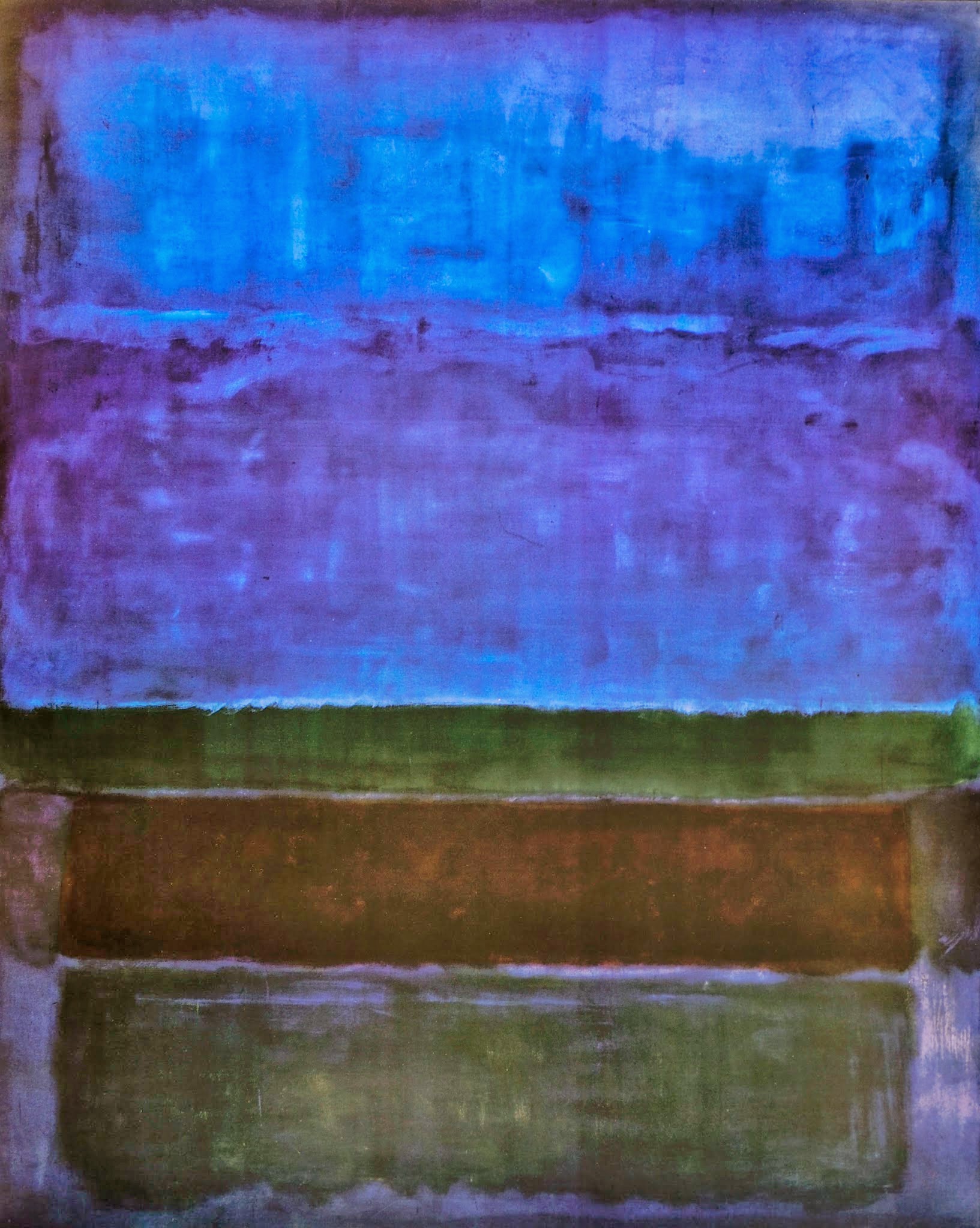 Niebla eterna: Mark Rothko contempla el horizonte en uno de sus cuadros ...