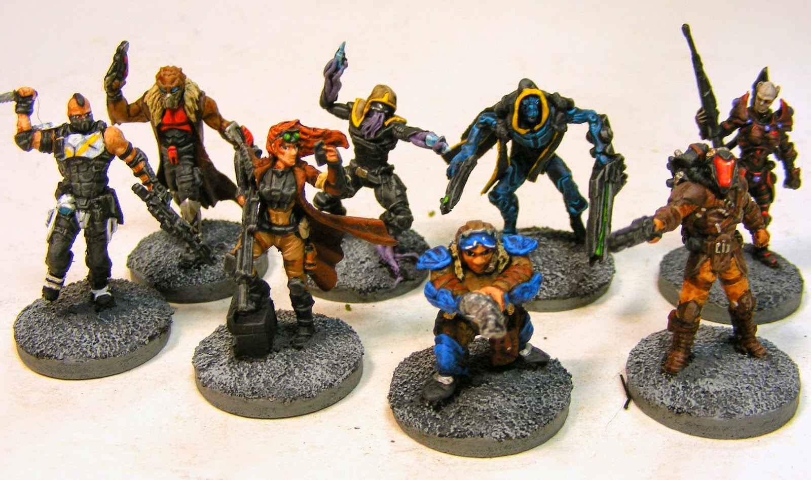 Evil Bob's Miniature Painting: 28mm Sci-Fi: Deadzone from Mantic Games